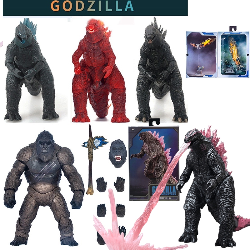 NECA Godzilla 2024 Godzilla vs Kong: The New Empire Mothra Rodan Godzilla VS Kong Gojira Action ...