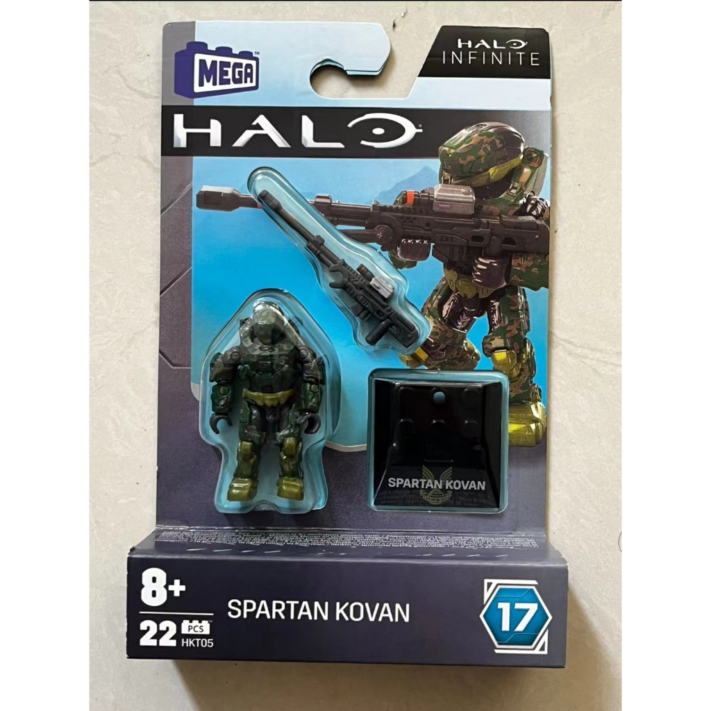 Mega MEGA HALO Hero Pack No. 17 HKT05 Spartan KOVAN Real Shooting ...