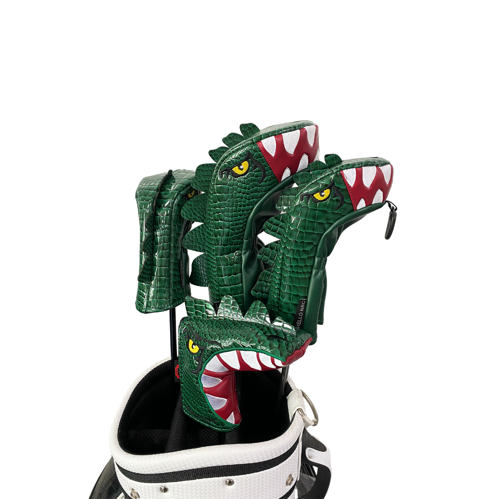 Cute Tyrannosaurus Rex Golf Wood Head Cover for Driver Fairway and ...