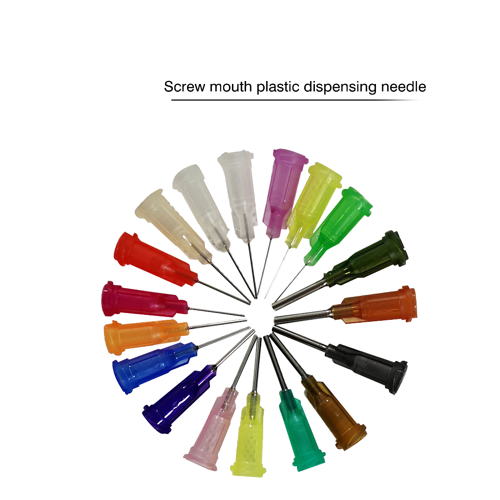 Plastic seat screw mouth stainless steel dispensing needle | Shopee ...