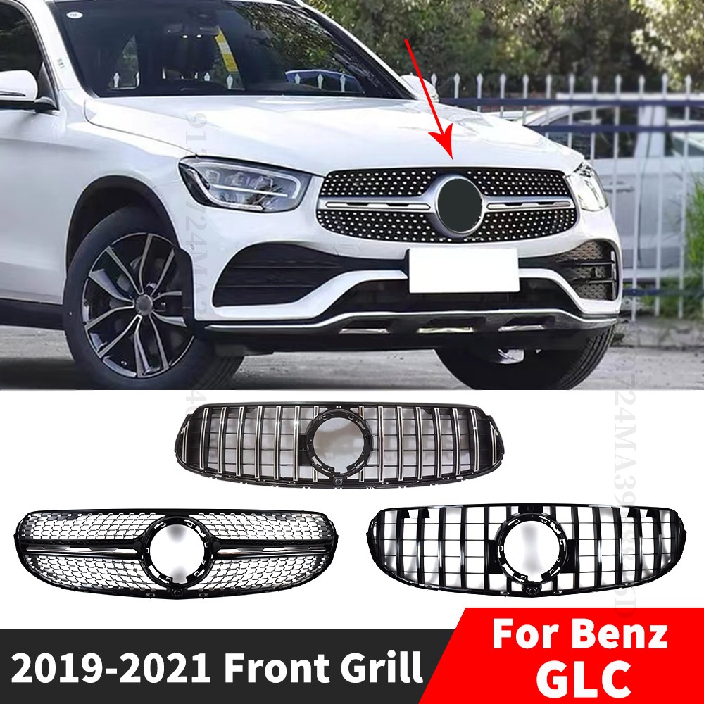 Sport GT Diamond Style Front Inlet Hood Grille Bumper Grill For ...