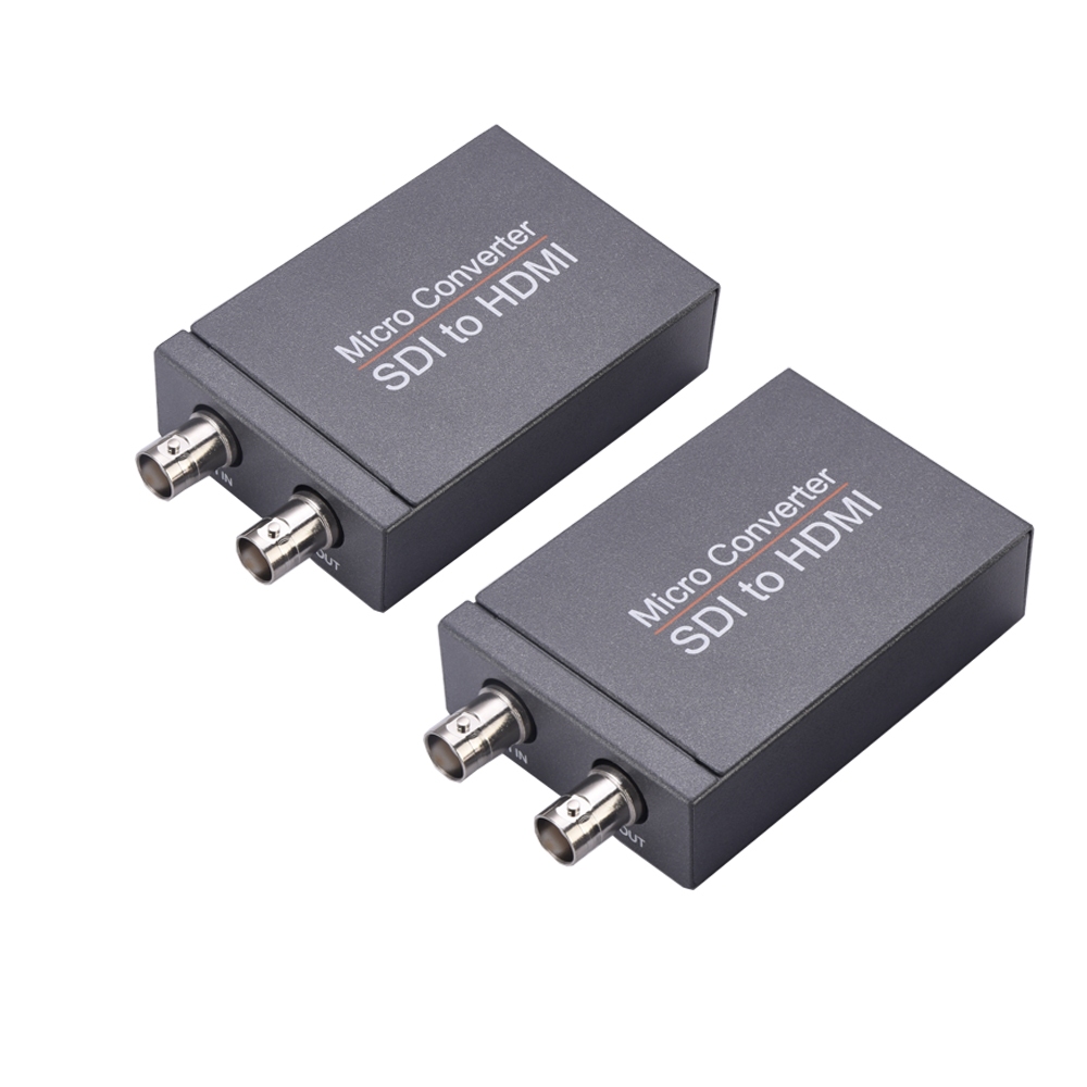 Micro SDI Converter SDI to HDMI/SDI to SDI 2 Routes Output Mini HD ...