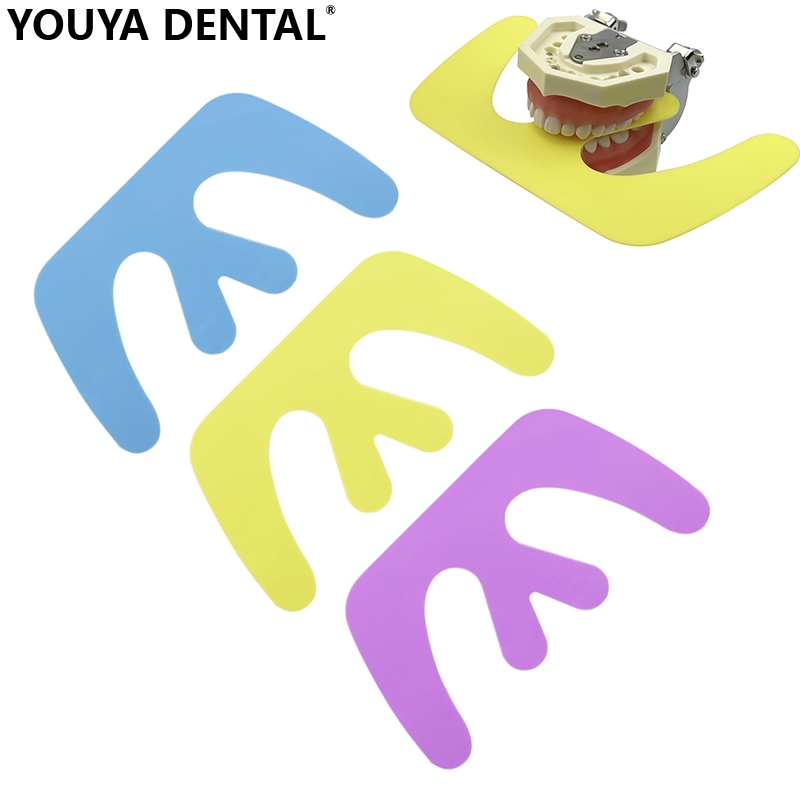 1pcs Plastic Dental Orthodontic Occlusal Plane Plate Maxillary Casting ...