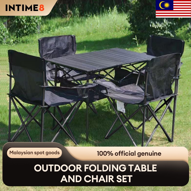 Foldable Camping Table Outdoor Folding Table Light Weight BBQ Aluminium ...