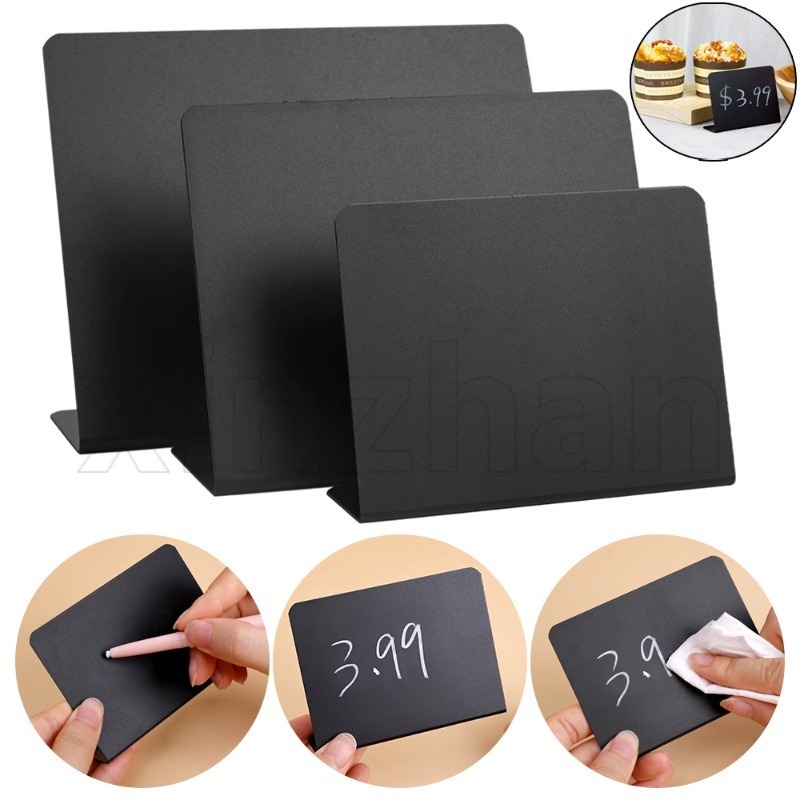 L-shaped Erasable Blackboard / Birthday Wedding Party Table Display ...
