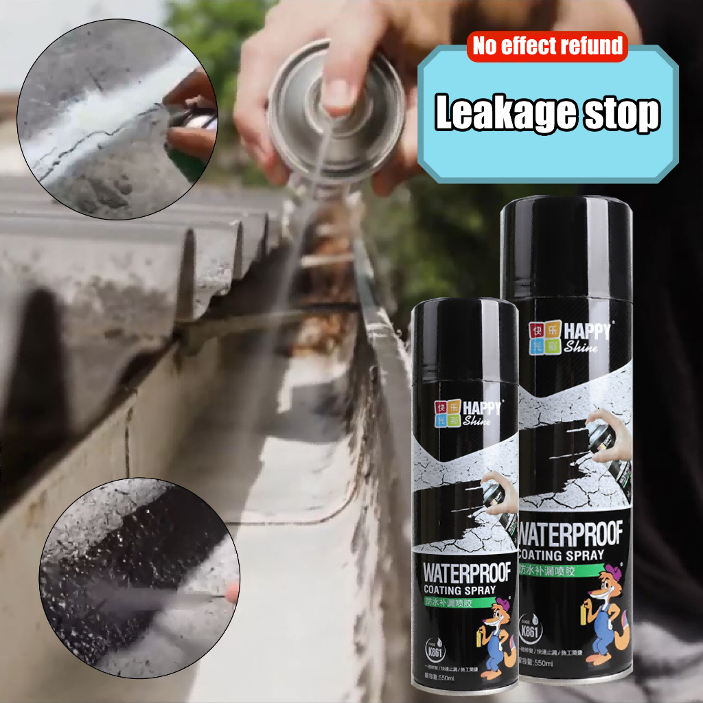 Leak Stop Spray.Leak Sealer Spray Roof Sealant Water Proof Spray ...