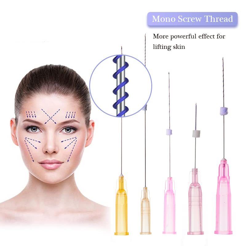Minerva Pdo Threads for Face Lift Pdo Mono/Screw Threads Smooth Type ...