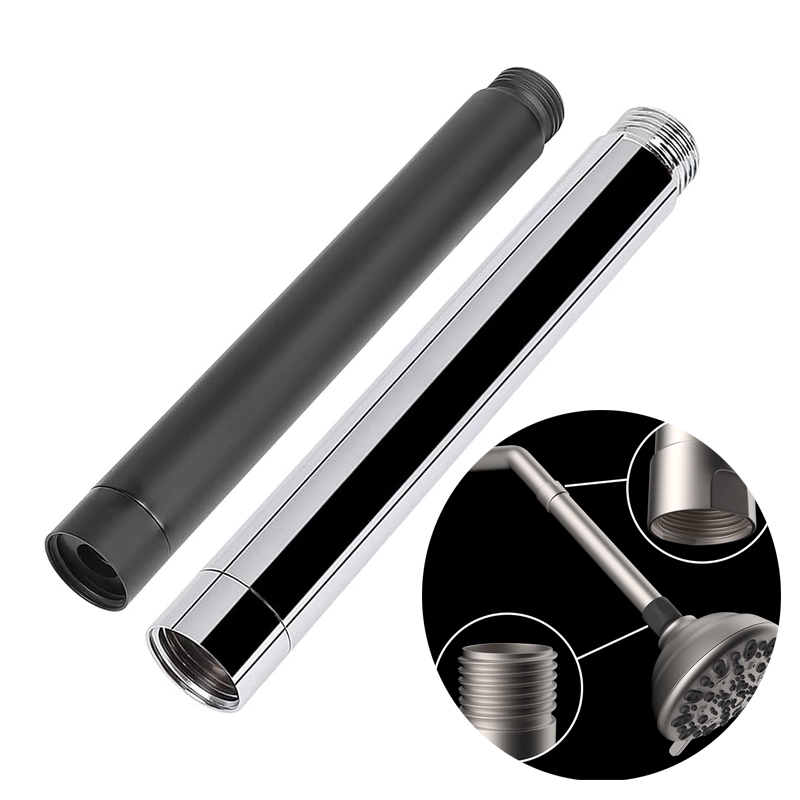 Shower Head Extension Arm G1/2 , Shower Head Extender Water Outlet ...
