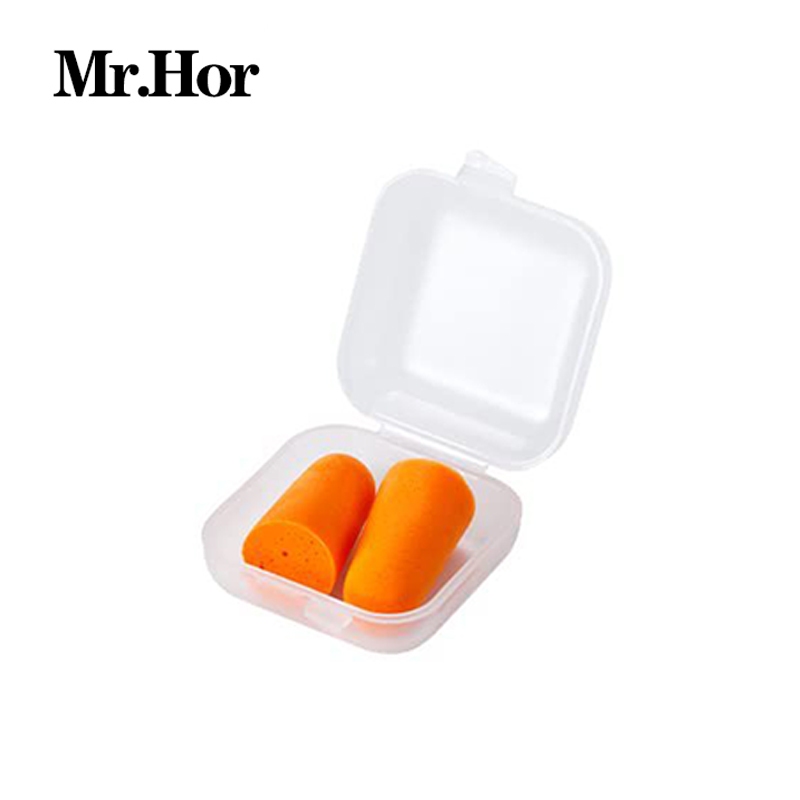 Mr.Ho HE01 《 𝟭 𝗣𝗔𝗜𝗥 + 𝗙𝗥𝗘𝗘 𝗖𝗔𝗦𝗘 》Soft Silicone Hearing Protection ...