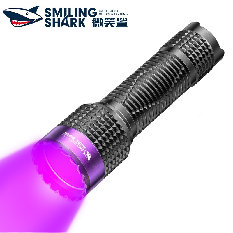 SmilingShark SD7157 UV Torch Light LED purple light Flashlight Type-C ...