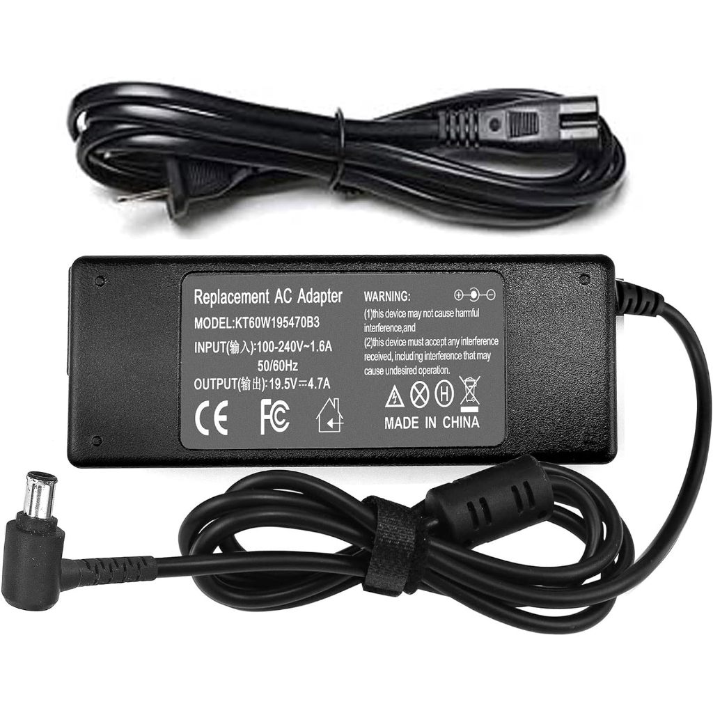 19.5V 4.7A 90W AC Power Adapter Charger for Sony Vaio Series PCG-3J1L ...