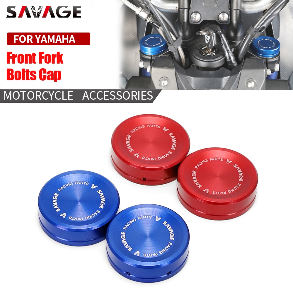 Front Fork Bolts Cap For YAMAHA YZF-R25 R3 MT 25 03 07 TRACER 7/700/GT ...