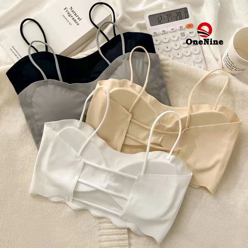 2024 Japan Seamless One-Piece Bra Tube Comfortable Cotton Underwear ...