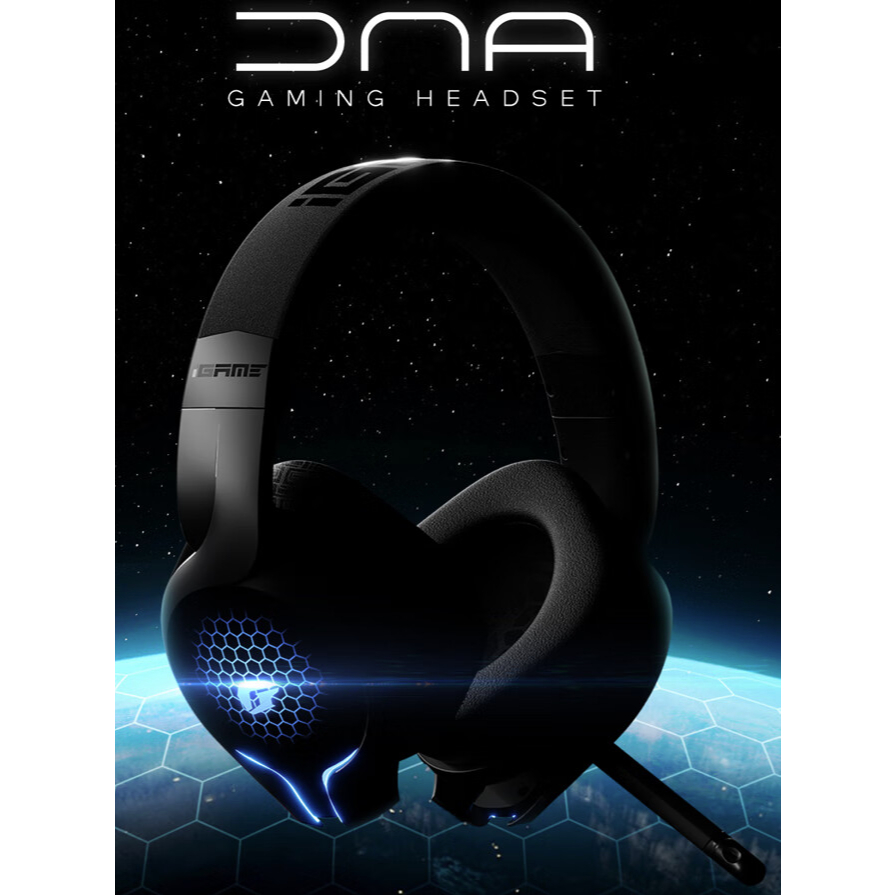 Colorfly iGame DNA Type-C Wired RGB Headset With Detachable Microphone ...