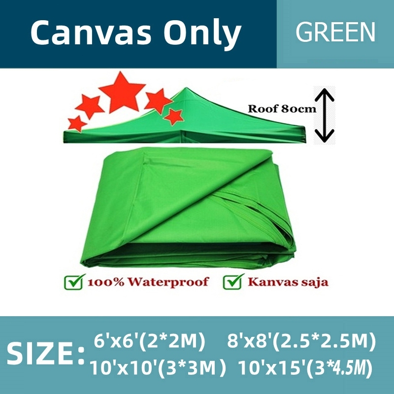 Malaysia Spot kain canopy 10x10 Kanopi Pasar Malam Kain Kanopi 8x8 Kain ...