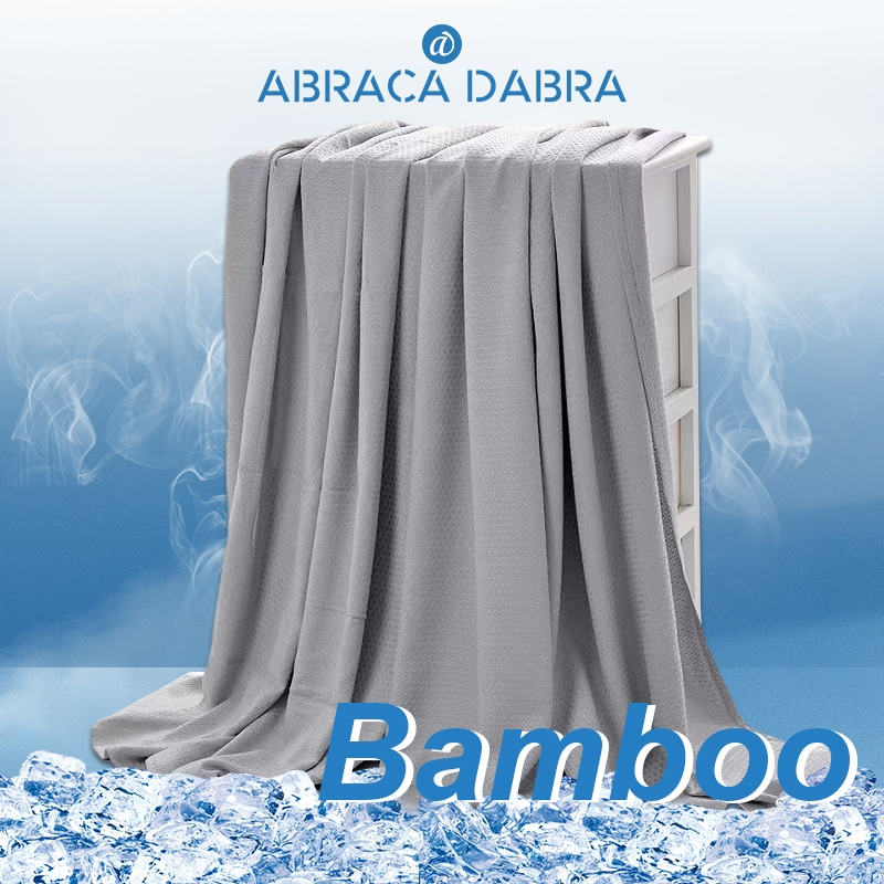 Abraca Dabra Breathable Organic Bamboo Fiber Soft Cooling Blanket - 5 ...
