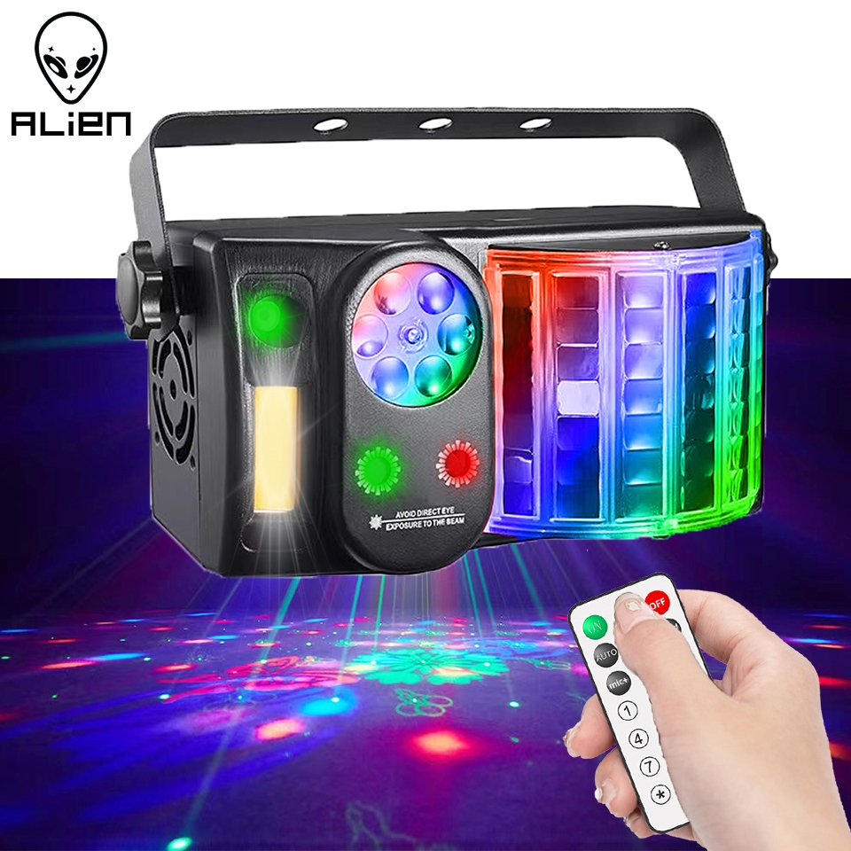 Led 5IN1 Multi-effect Party Disco Lights Remote DJ Stage Lighting ...
