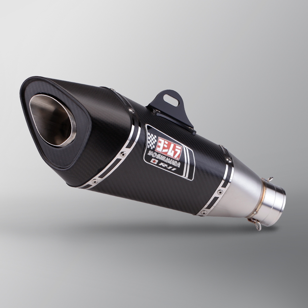 60mm Universal Motorcycle Yoshimura R11 Exhaust Pipe Modified Muffler ...