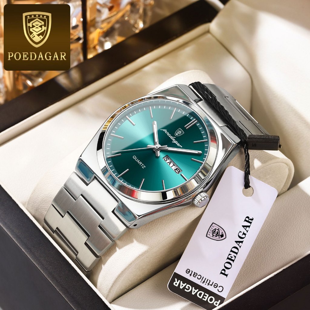 POEDAGAR Jam Tangan Lelaki Original Waterproof Business Men Watch ...
