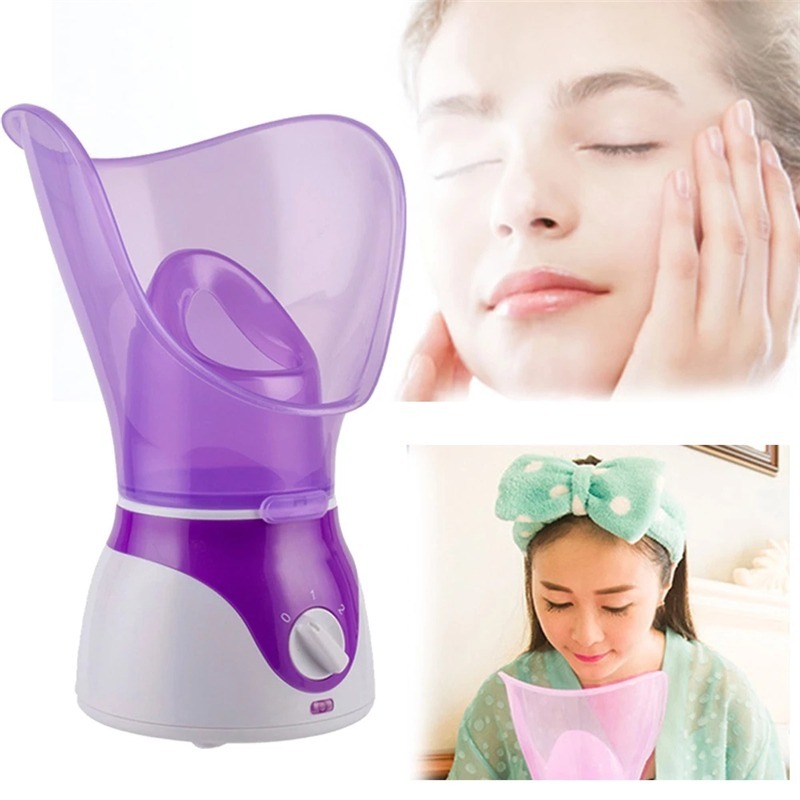 Face Steamer Inhaler Steamer for Inhalation Hot Mist Facial Sauna ...