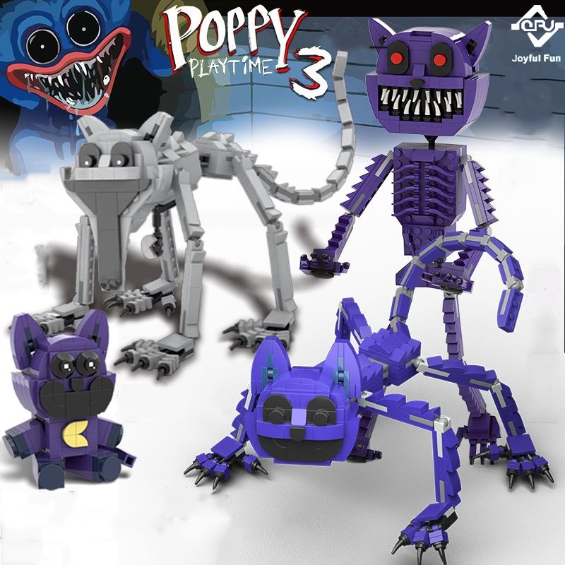 Poppy playtime 3 Compatible Lego Building Blocks Smiling Critters ...