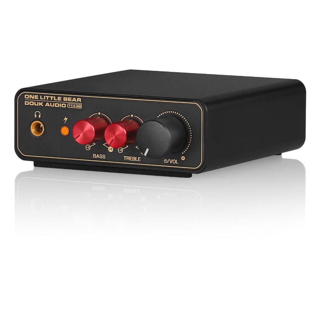 Douk Audio T14-EQ Stereo RIAA MM/MC Phono Stage Preamp Home Turntables ...