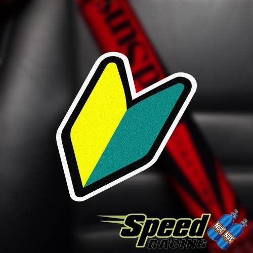 JDM Leaf Speed Racing Japanese Modified Car Stickers and Decals Fuel ...