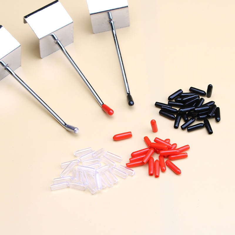 Hook Matching PVC Rubber Cover Non-slip PegBoard Display Hooks Pegs ...