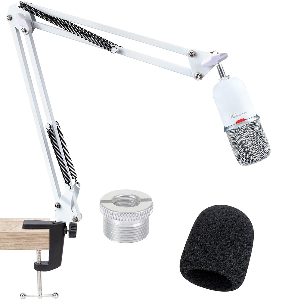 Microphone Holder - Microphone boom arm compatible with microphone with ...