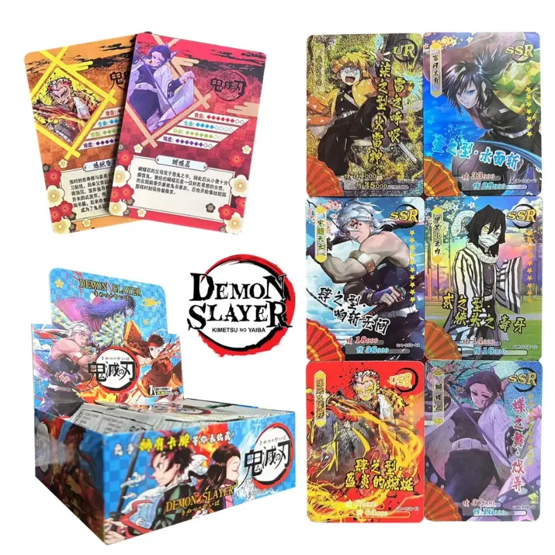 216Pcs Demon Slayer Card Rare SSR/UR/CRCard Ultra Rare Card Tanjirou ...