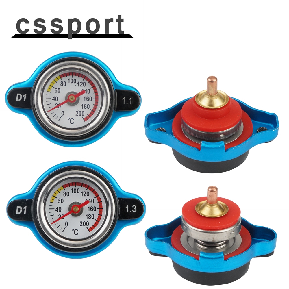 Genuine D1 Spec Thermostatic Gauge Radiator Cap 0.9/1.1/1.3 bar Small ...