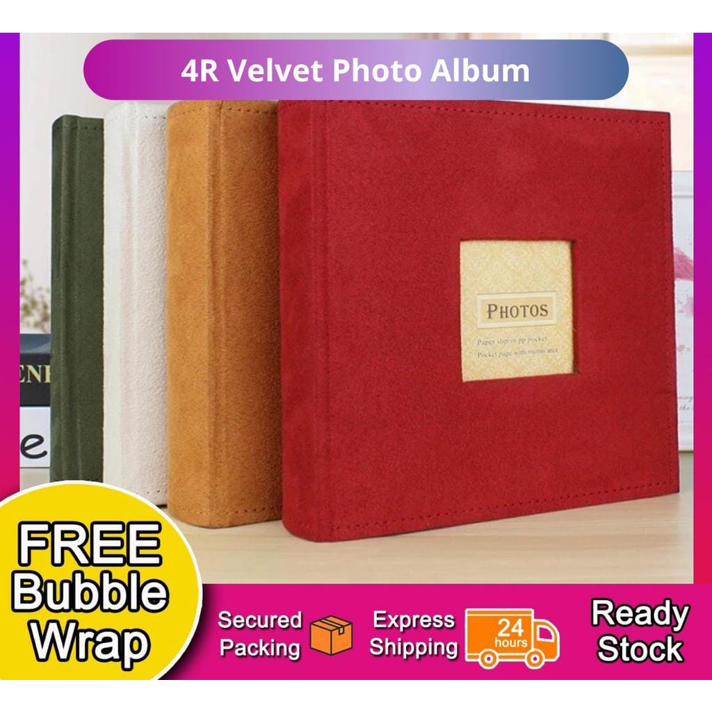 Photo Album Handwriting Memo 4R 200/300pcs, Album Gambar 4R (Ready ...