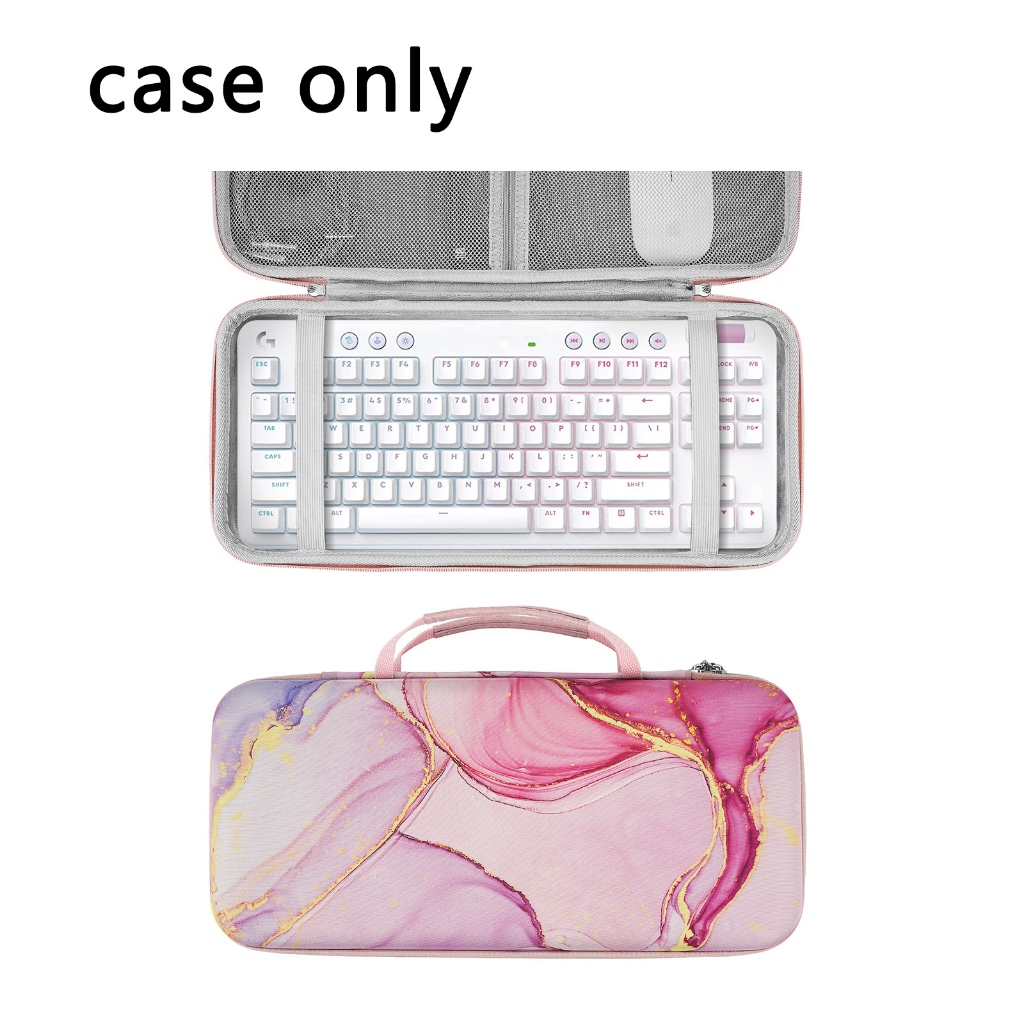 Geekria Keyboard Case for 80% Compact 87 Keys Wireless Keyboards ...