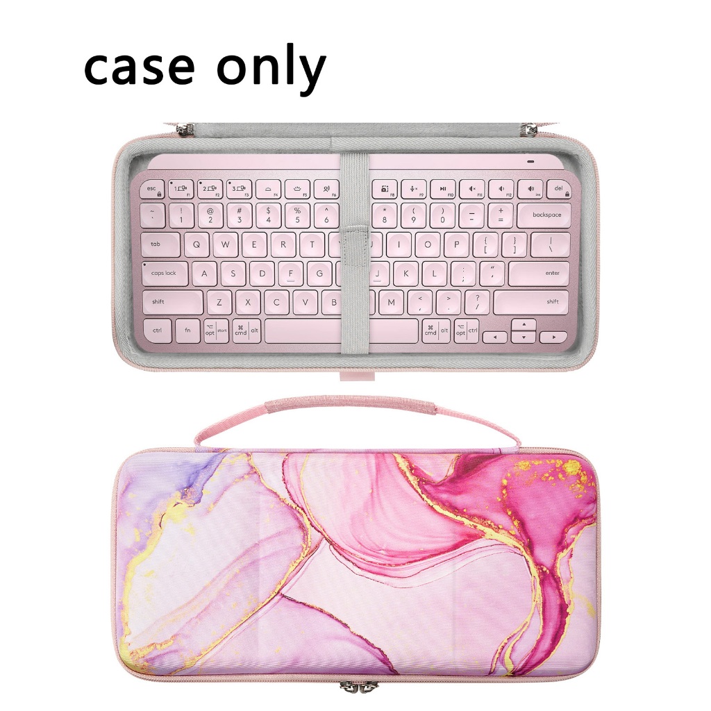 Geekria Hard Shell Keyboard Case Compatible with Logitech MX Keys Mini ...