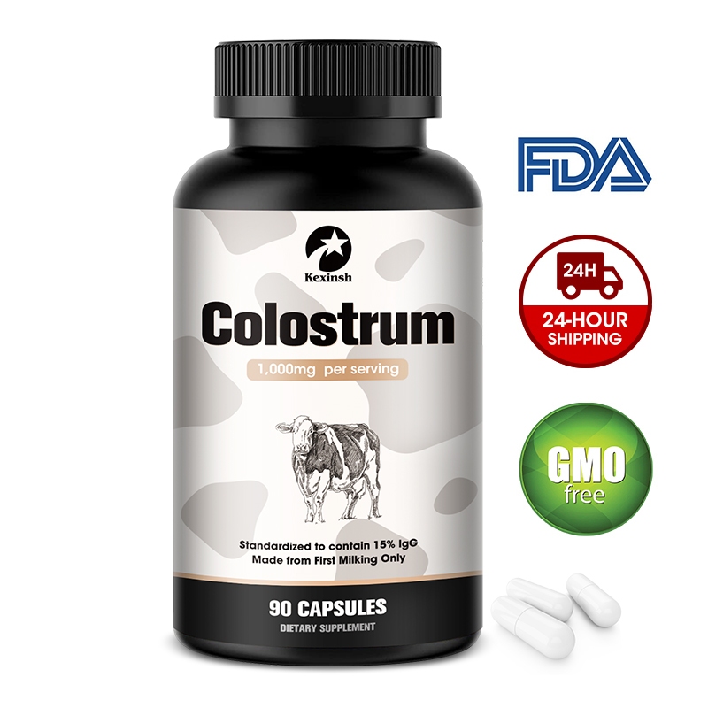 kexinsh Colostrum Supplement 1,000mg per Serving (Bovine Colostrum ...
