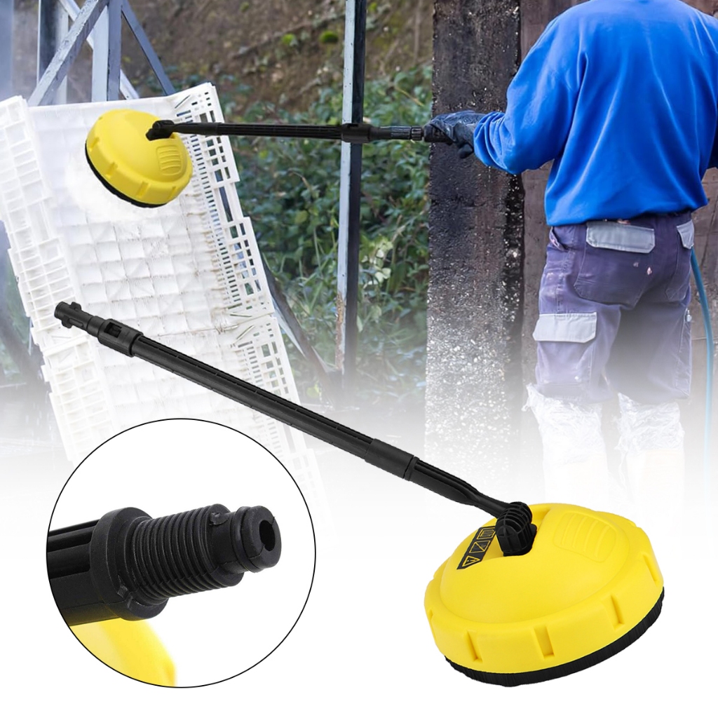 2024 High Pressure Washer Floor Brush Rotating Surface Cleaner Spray ...