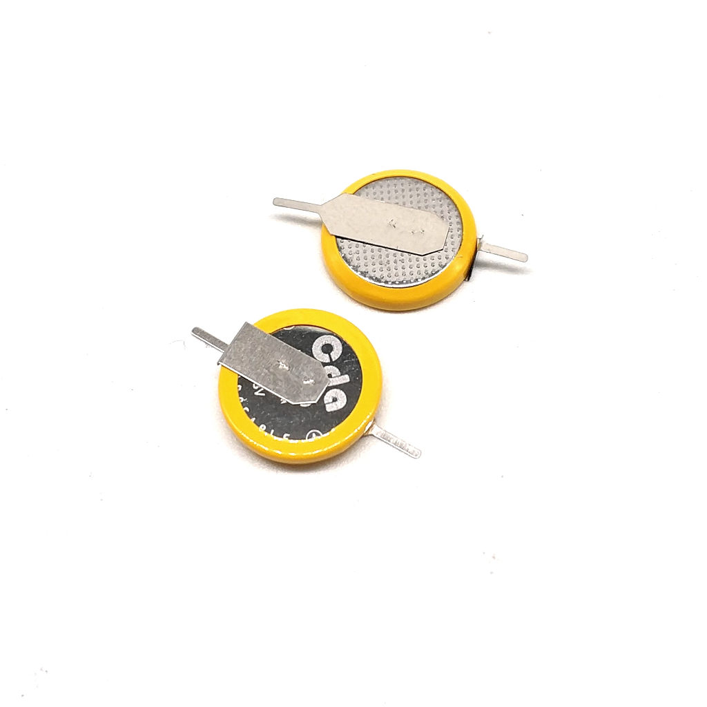 2pcs CDA ML1220 Lithium Electronic Rechargeable SMD Button Battery Flat ...