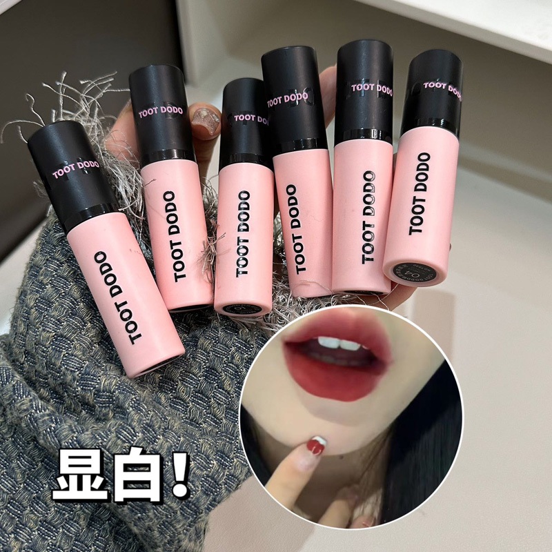 Toot DODO Korean Style Makeup Non-Fade Matte Lipstick Velvet Lip Gloss ...