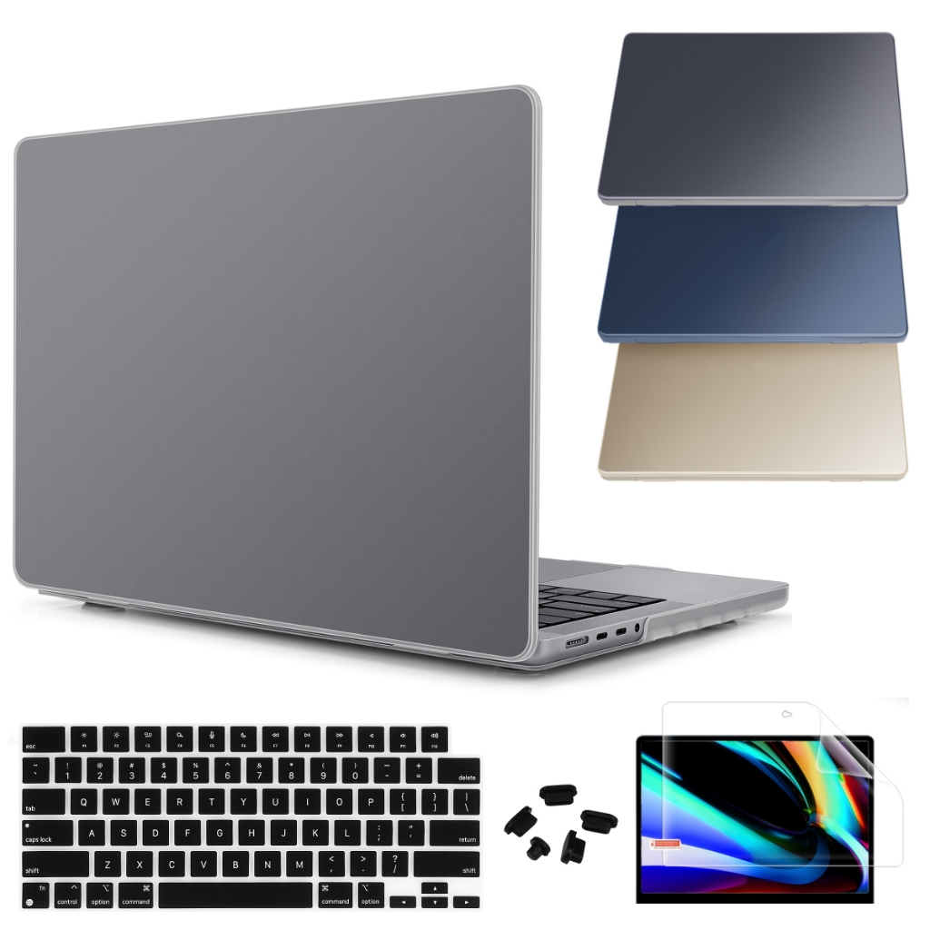 Newest 2024 M4 Ultra thin Matte Case Compatible For MacBook 2024 M3 ...