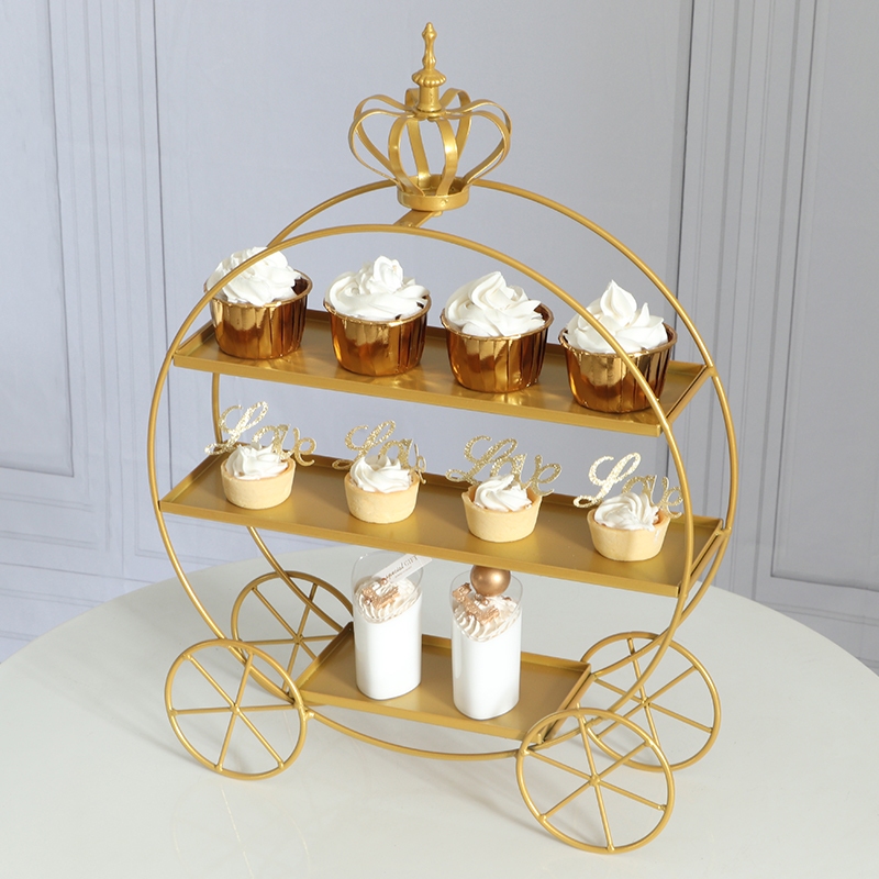 Dessert table cake display rack afternoon tea cake plate restaurant ...