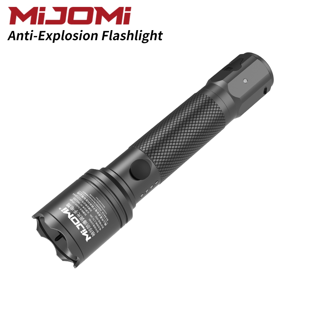 Mijomi LED Flashlight Rechargeable EXF80 Explosion-Proof Flashlight ...