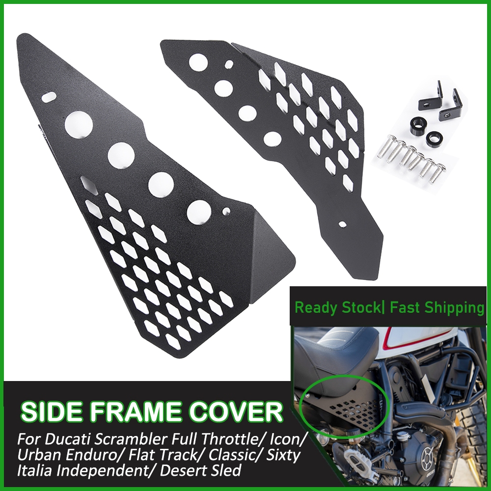 XTMOTO Ducati Scrambler Seat Side frame Cover Panel Protector Sixty ...