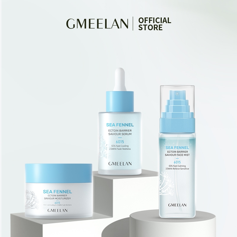 Gmeelan Skincare Sea Fennel Repair Water Replenishment Set (3 Pcs ...