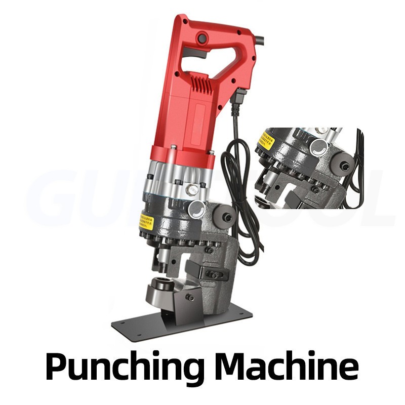 Electric Hydraulic Punching Machine Angle Steel Channel Steel Small ...