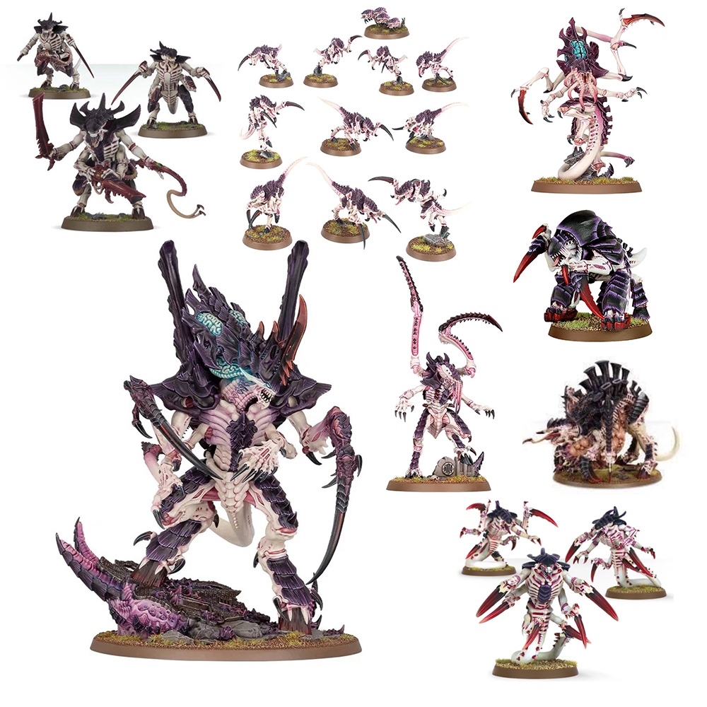 NORN EMISSARY, NEUROLICTOR, HORMAGAUNTS,Tyranids Resin Model ...