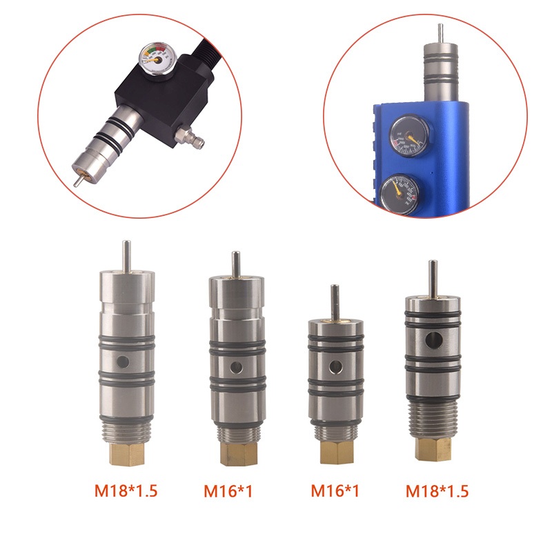 M18*1.5 M16*1 Z Valve Regulator Stainless Steel Head Gas Cylinder ...