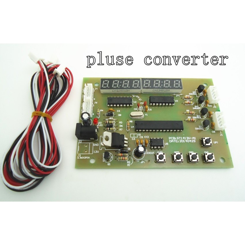 outputing pluse and duration converter for 2 channels, build-in counter ...