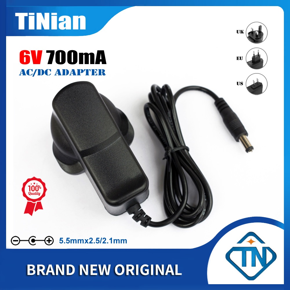 6V AC/DC Adapter for A&D LifeSource Blood Pressure BP Monitor TB-233 UA ...