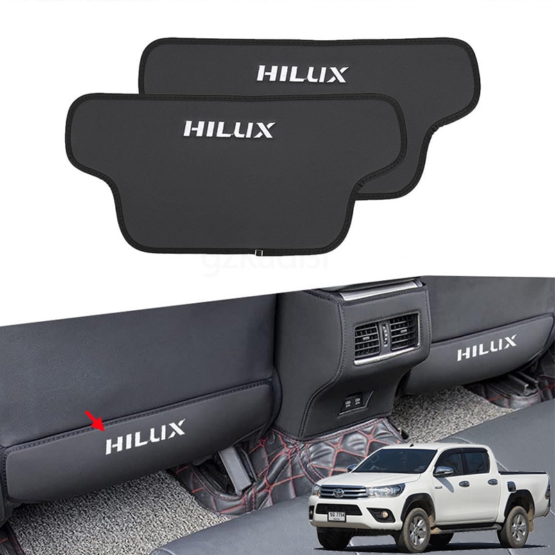 Toyota Hilux revo (2015-2024) Kick Guard Seat Back Mat Kick Guard ...