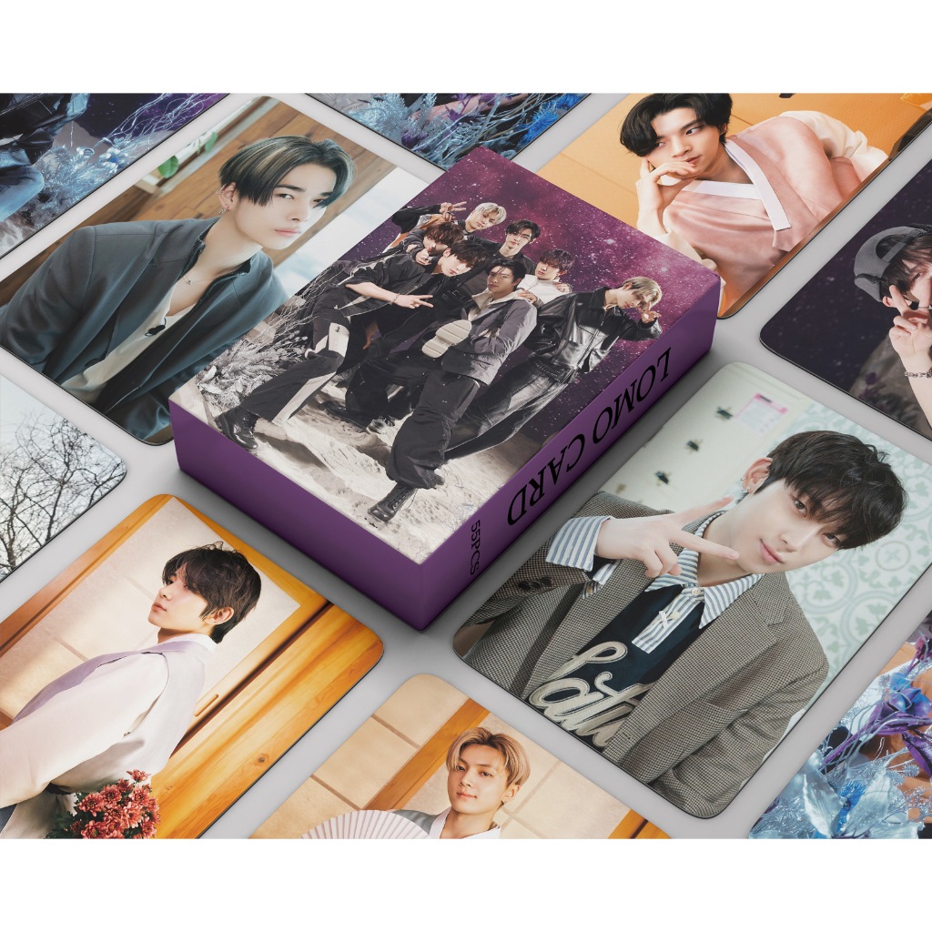 ENHYPEN DARK BLOOD Photocard 2023 SEASON'S GREETINGS & JAPEN MANIFESTO : DAY 1 Lomo Card ...